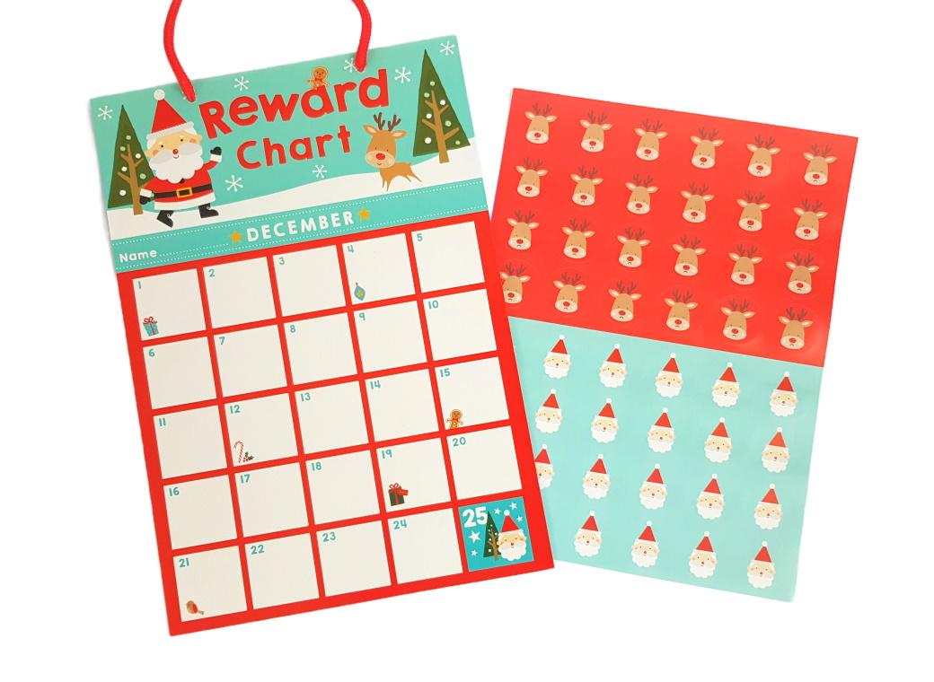 Christmas Reward Chart – Sweet Pea Parties