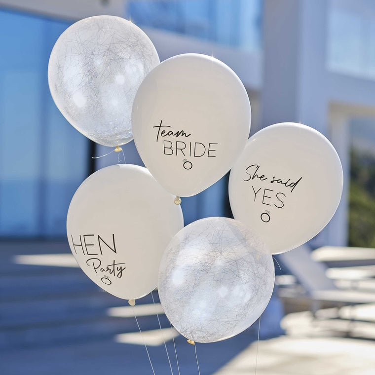 Shop for Bridal Shower Balloons at Sweet Pea Parties NZ
