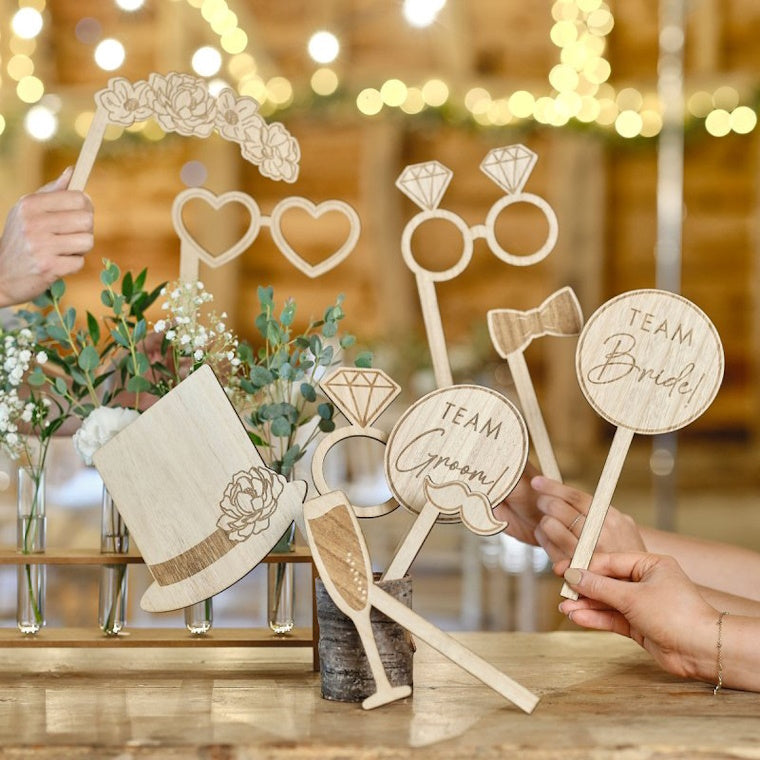 Shop for Wedding Photo Props & Games at Sweet Pea Parties NZ