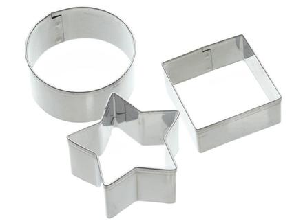 Shop Basic Shape Cookie Cutters at Sweet Pea Parties NZ