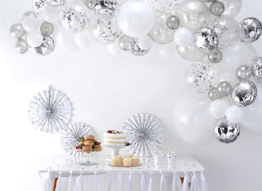 Shop For Silver Metallic Party Supplies at Sweet Pea Parties