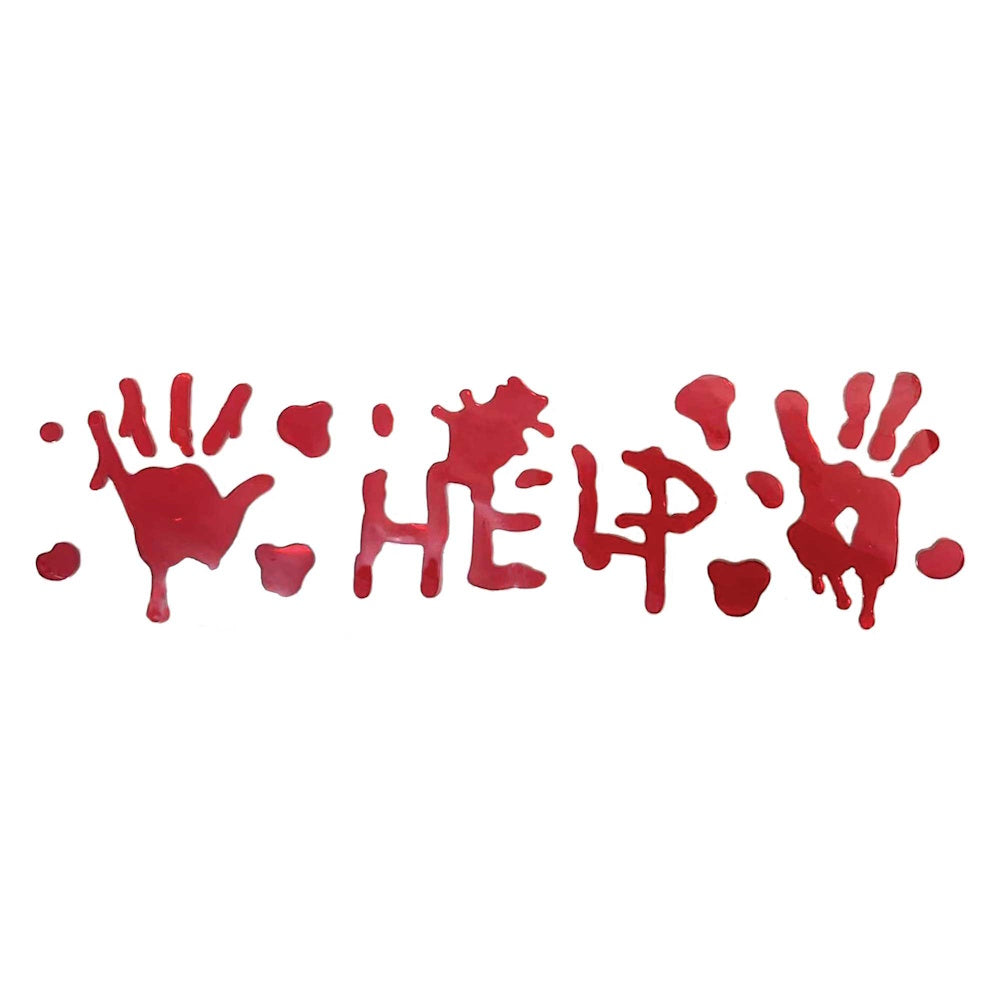 Fright Night Bloody Window Cling – Sweet Pea Parties