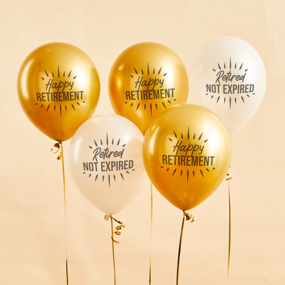 Happy Retirement Balloon Bundle – Sweet Pea Parties
