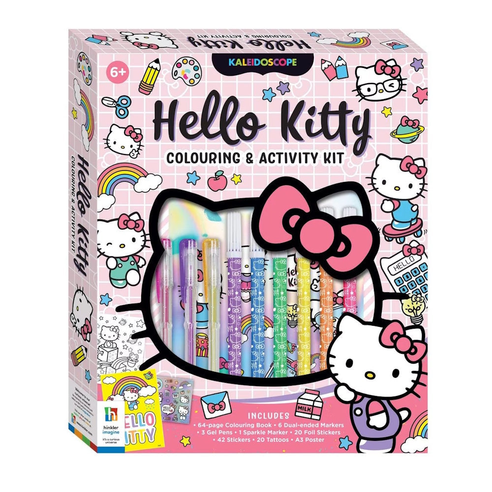 Kaleidoscope Colouring & Activity Kit - Hello Kitty – Sweet Pea Parties