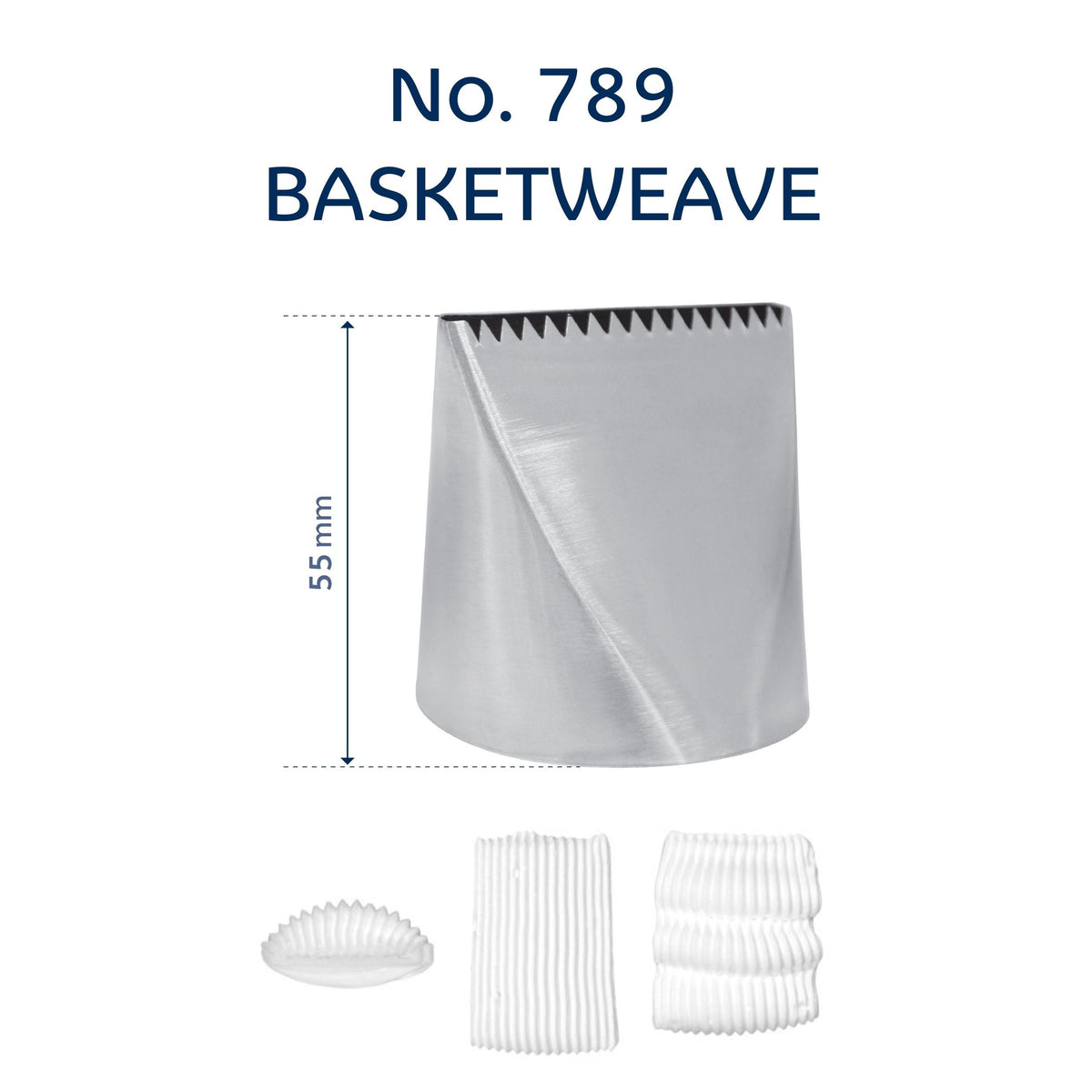 Loyal Basketweave Piping Tip # 789 – Sweet Pea Parties