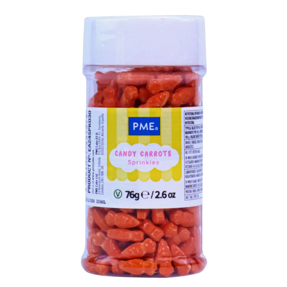PME Candy Carrots Sprinkles – Sweet Pea Parties
