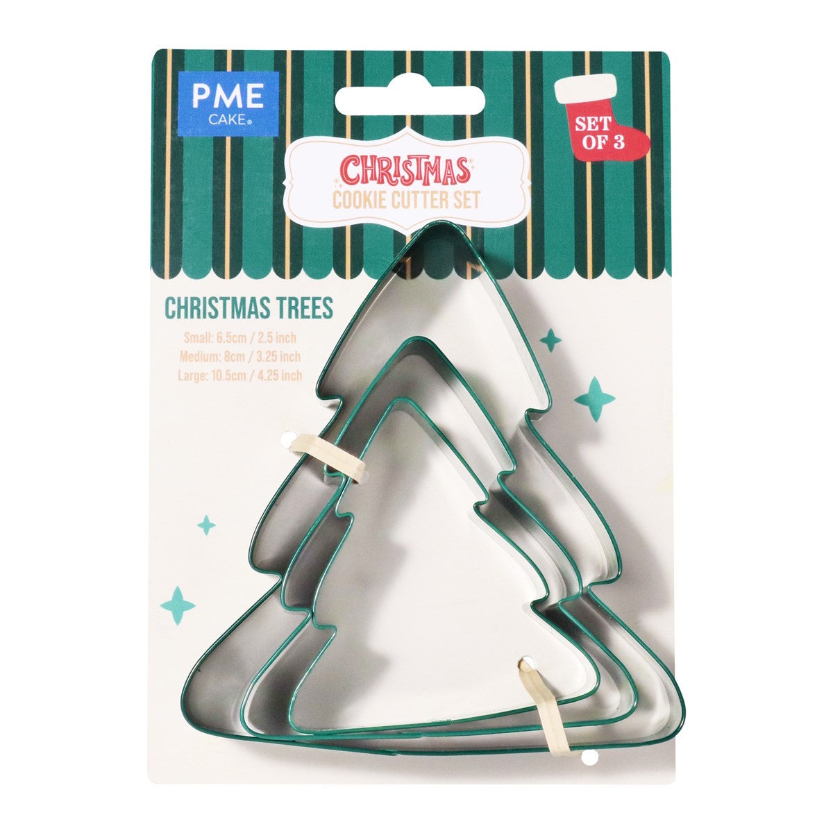PME Christmas Tree Cookie Cutters Set of 3 – Sweet Pea Parties