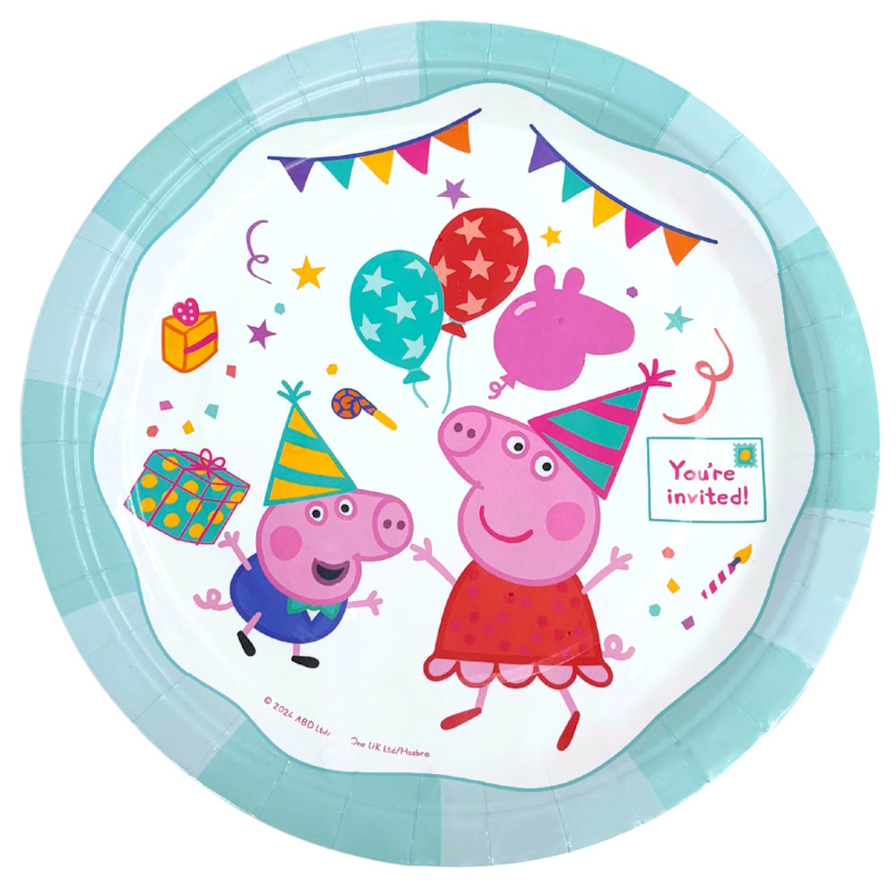 Peppa Pig Dinner Plates 8pk – Sweet Pea Parties