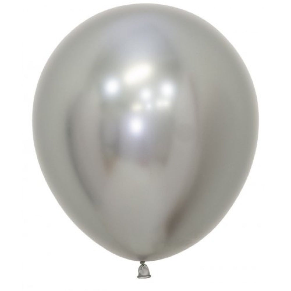Reflex 45cm Balloon - Silver – Sweet Pea Parties
