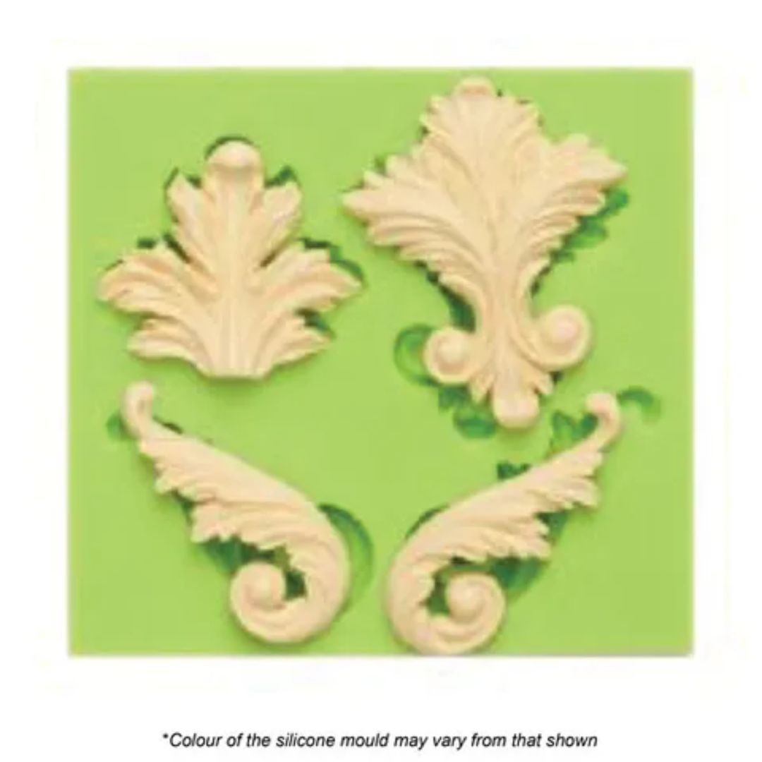 Silicone Mould - Assorted Scrolls – Sweet Pea Parties