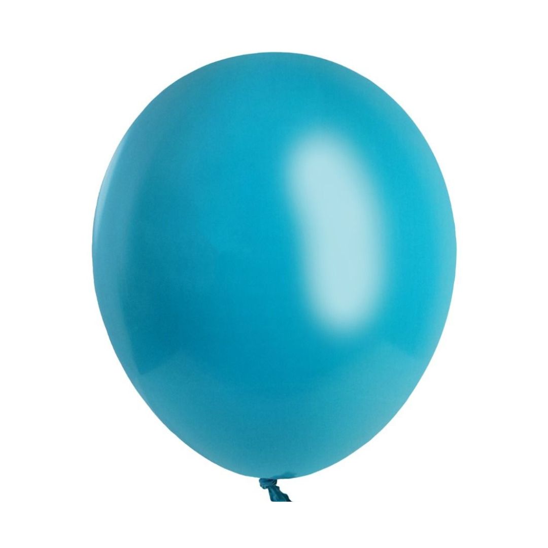 Turquoise Balloon - Single – Sweet Pea Parties
