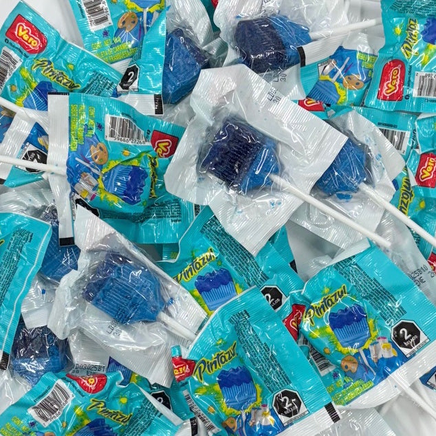 Paint Brush Lollipop - Blue – Sweet Pea Parties