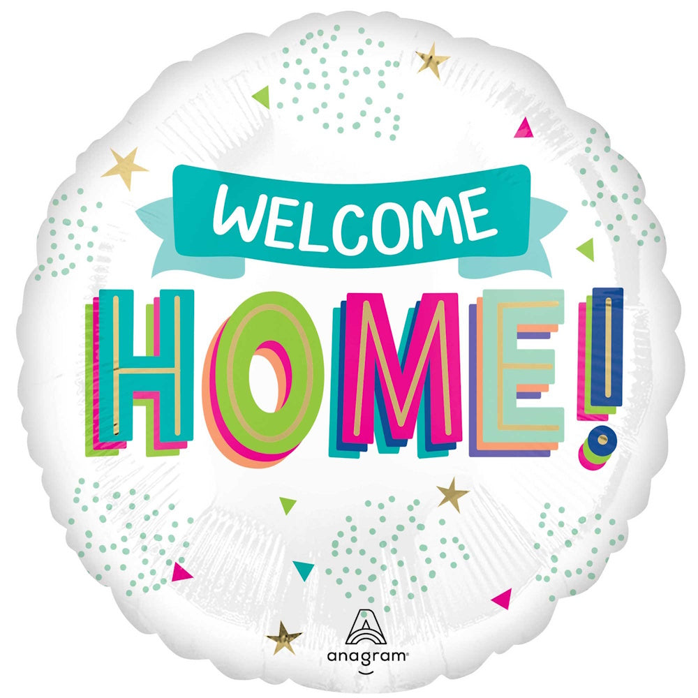 Welcome Home Foil Balloon – Sweet Pea Parties