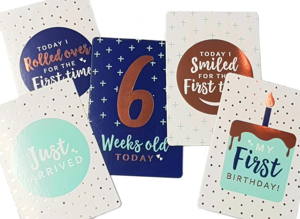 Baby Milestone Cards 20pk – Sweet Pea Parties