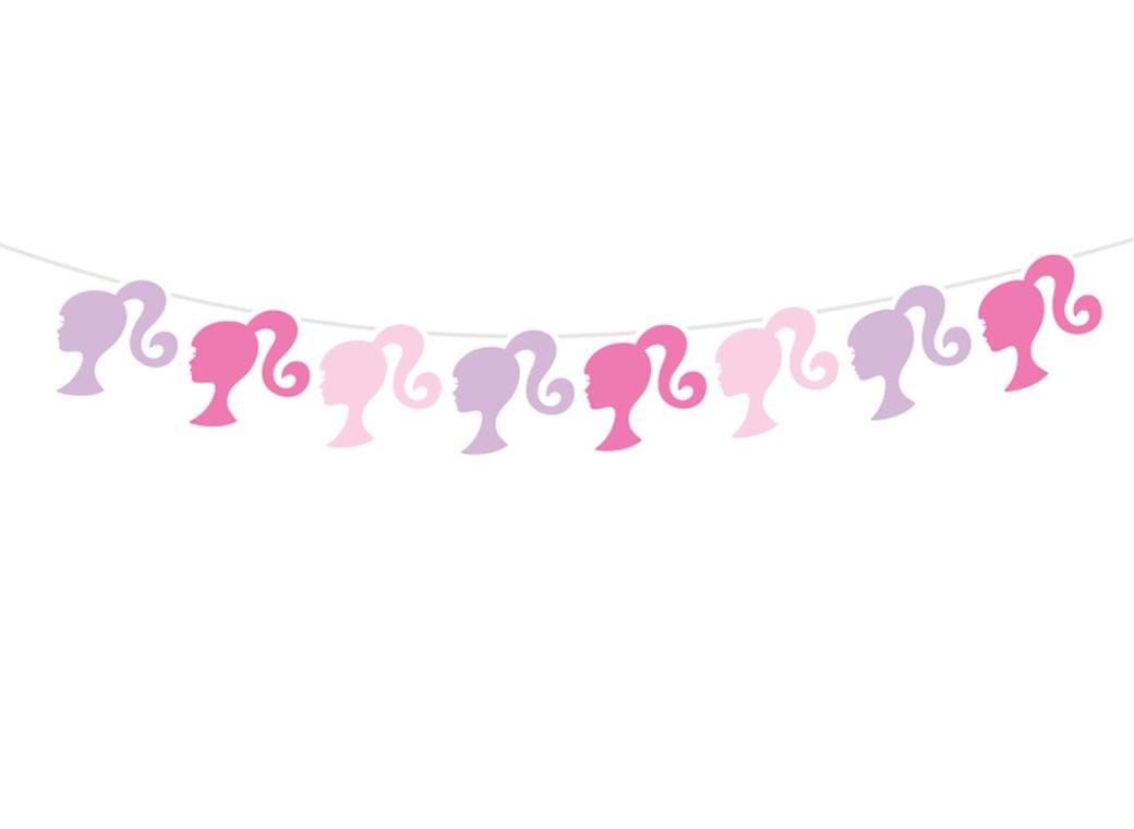 Barbie Silhouette Garland – Sweet Pea Parties