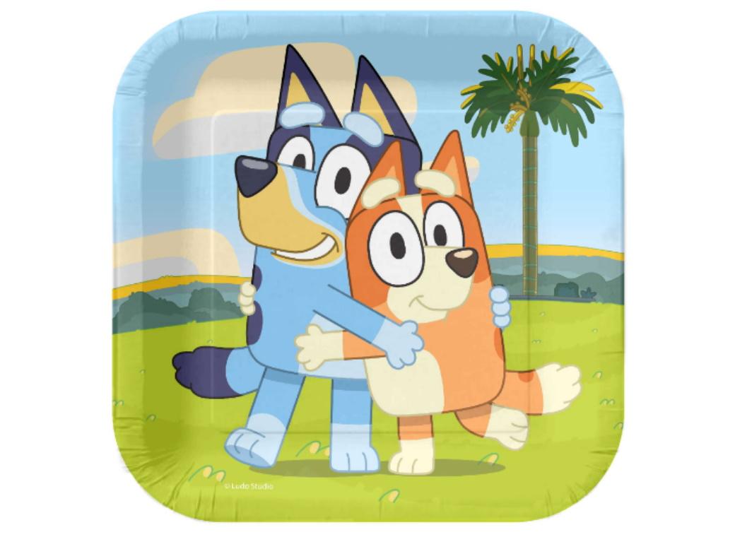 Bluey Dinner Plates 8pk – Sweet Pea Parties