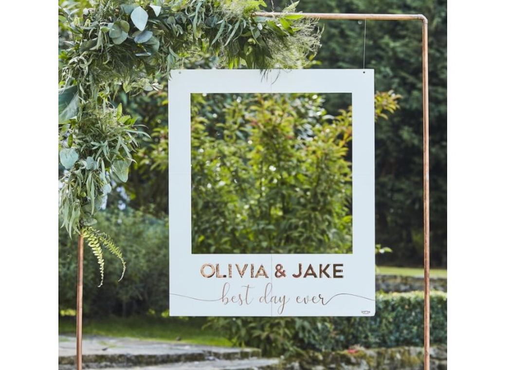 Botanical Wedding Polaroid Photo Frame – Sweet Pea Parties