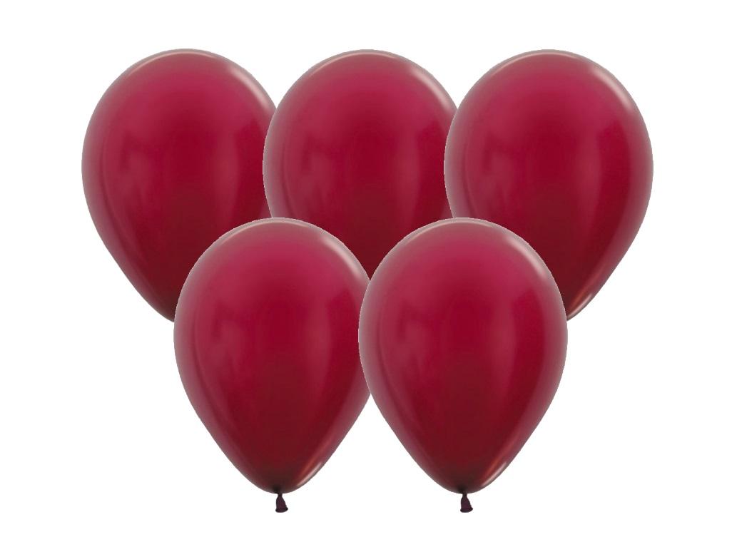 Burgundy Pearl Balloons 25pk – Sweet Pea Parties