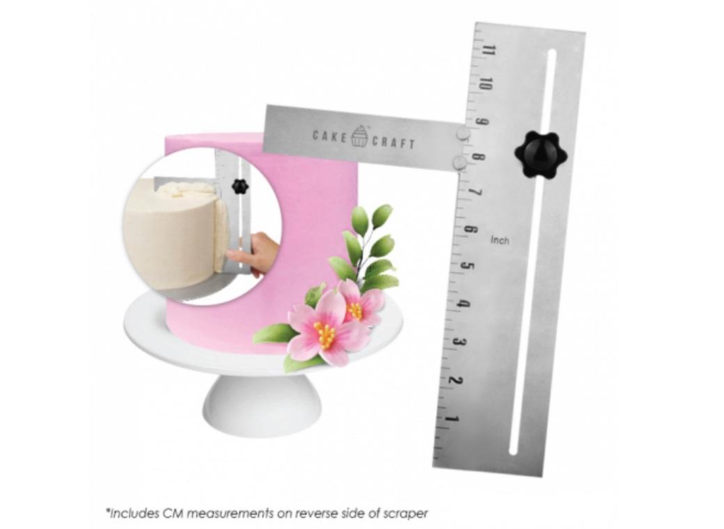 Cake Craft Adjustable Scraper – Sweet Pea Parties