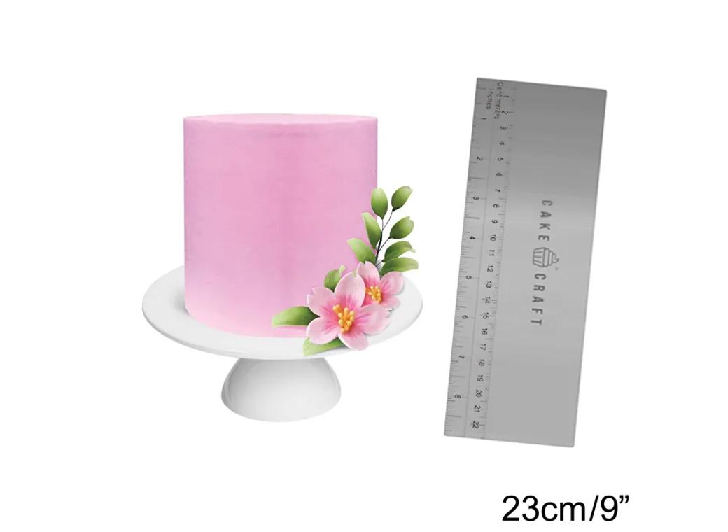 Cake Craft Stainless Steel Scraper 9in – Sweet Pea Parties