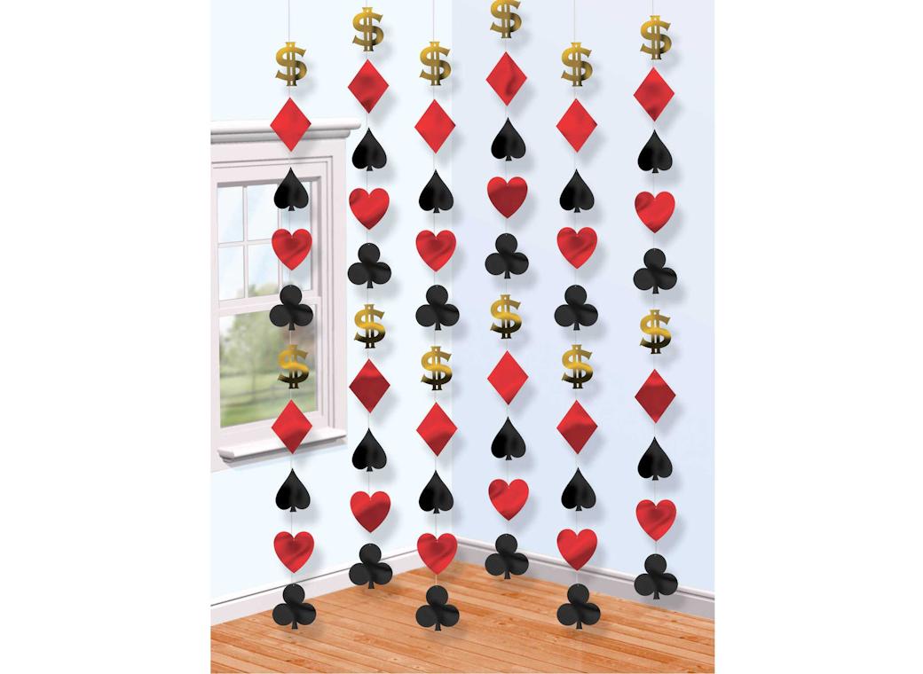 Casino Hanging String Decorations – Sweet Pea Parties