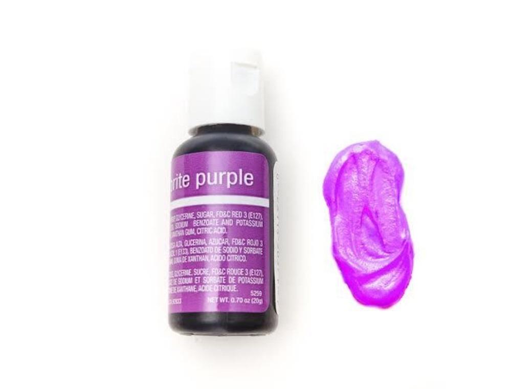 Chefmaster Gel Colour - Neon Brite Purple – Sweet Pea Parties