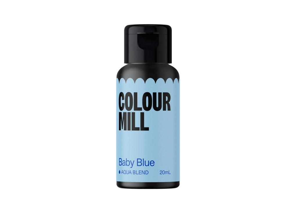 Colour Mill Aqua Blend Colouring - Baby Blue – Sweet Pea Parties