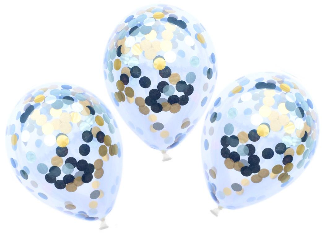 Confetti Balloons 3pk - Hollywood – Sweet Pea Parties