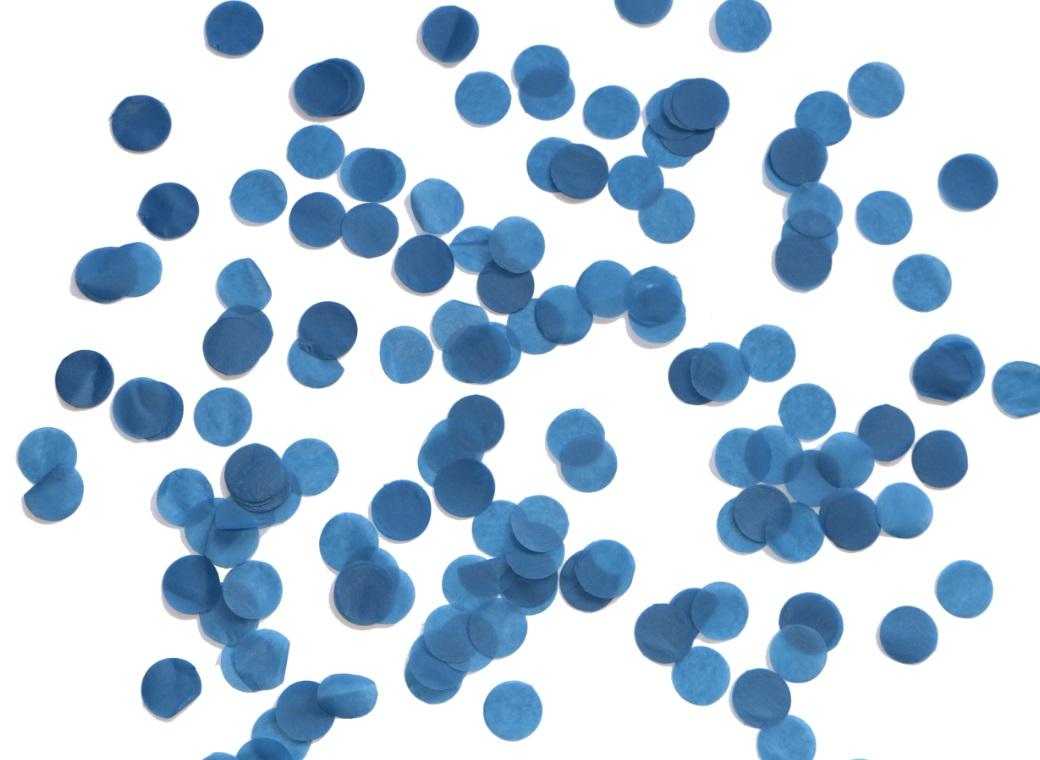 Tissue Confetti - Royal Blue – Sweet Pea Parties