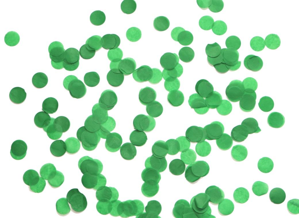 Tissue Confetti - Dark Green – Sweet Pea Parties