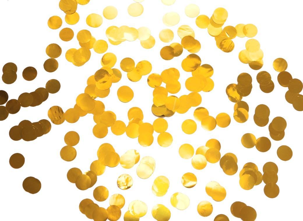 Foil Confetti - Gold – Sweet Pea Parties