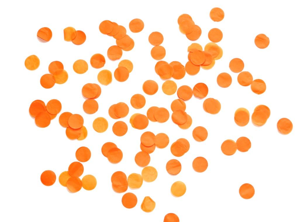 Tissue Confetti - Orange – Sweet Pea Parties