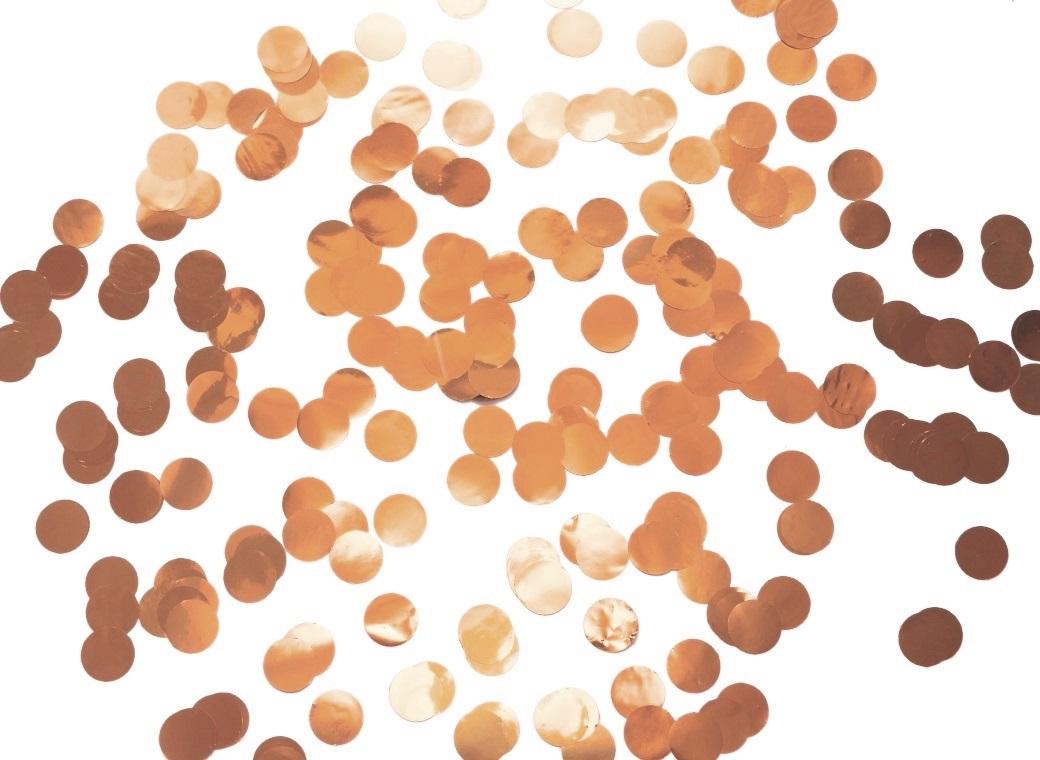Foil Confetti - Rose Gold – Sweet Pea Parties