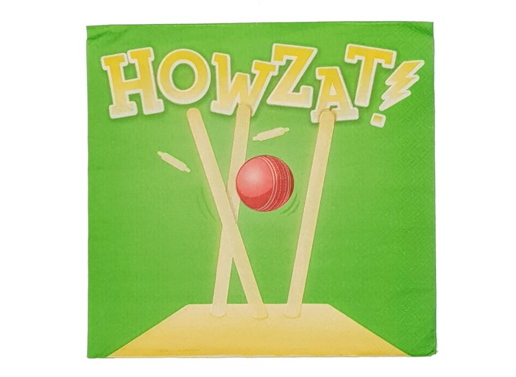 Cricket Lunch Napkins 16pk – Sweet Pea Parties