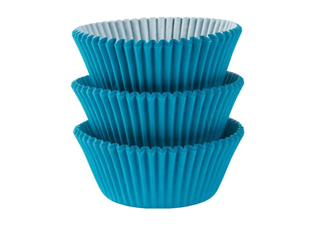 Cupcake Cases 75pk Caribbean Blue – Sweet Pea Parties