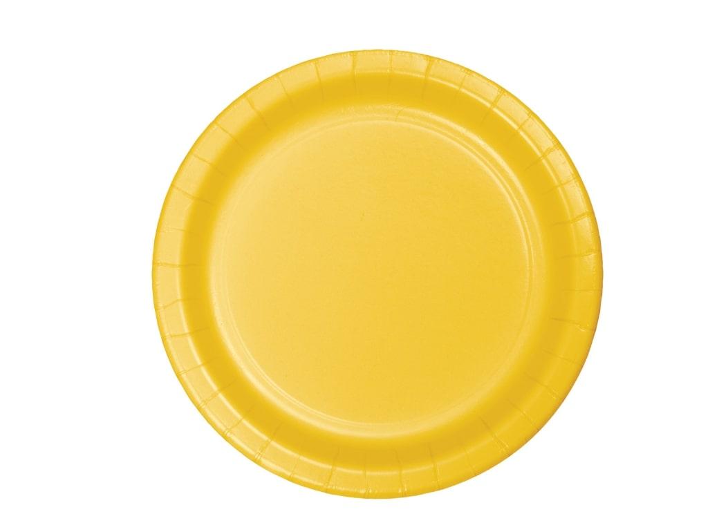 Yellow Dinner Plates 20pk – Sweet Pea Parties