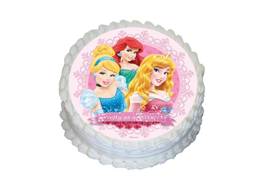 Edible Icing Image - Disney Princess Round – Sweet Pea Parties