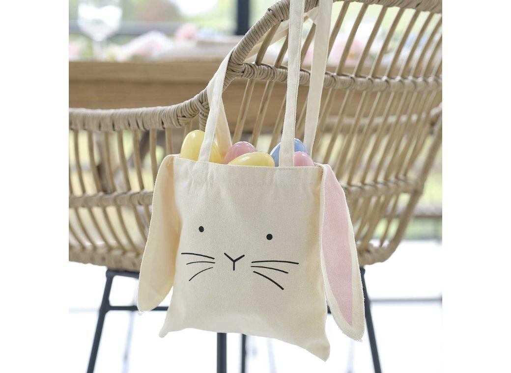 Easter Tote Bag with Bunny Ears – Sweet Pea Parties