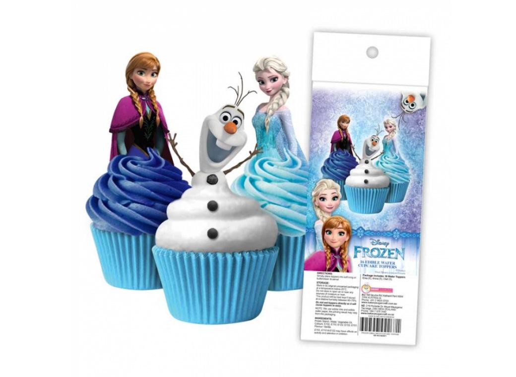 Edible Wafer Cupcake Toppers - Frozen – Sweet Pea Parties