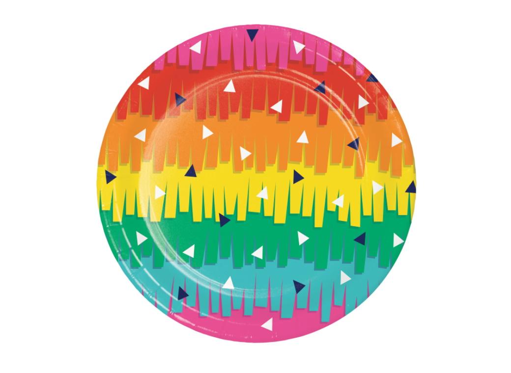 Fiesta Fun Lunch Plates 8pk – Sweet Pea Parties