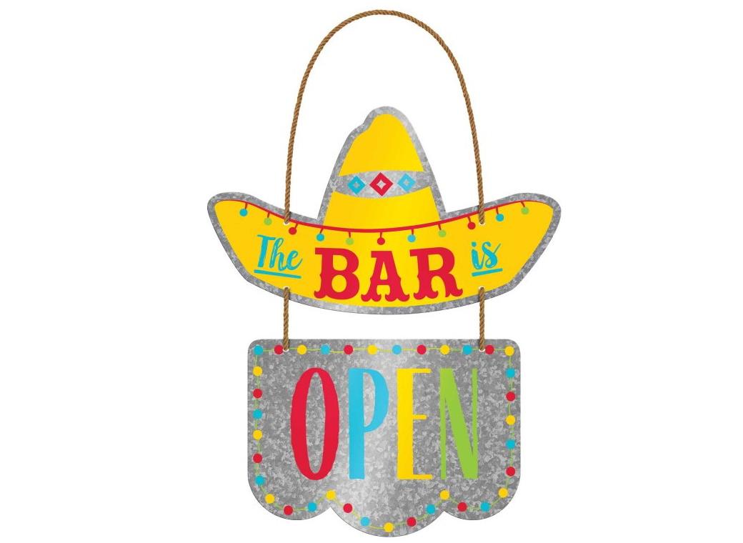 Fiesta Hanging Metal Sign – Sweet Pea Parties