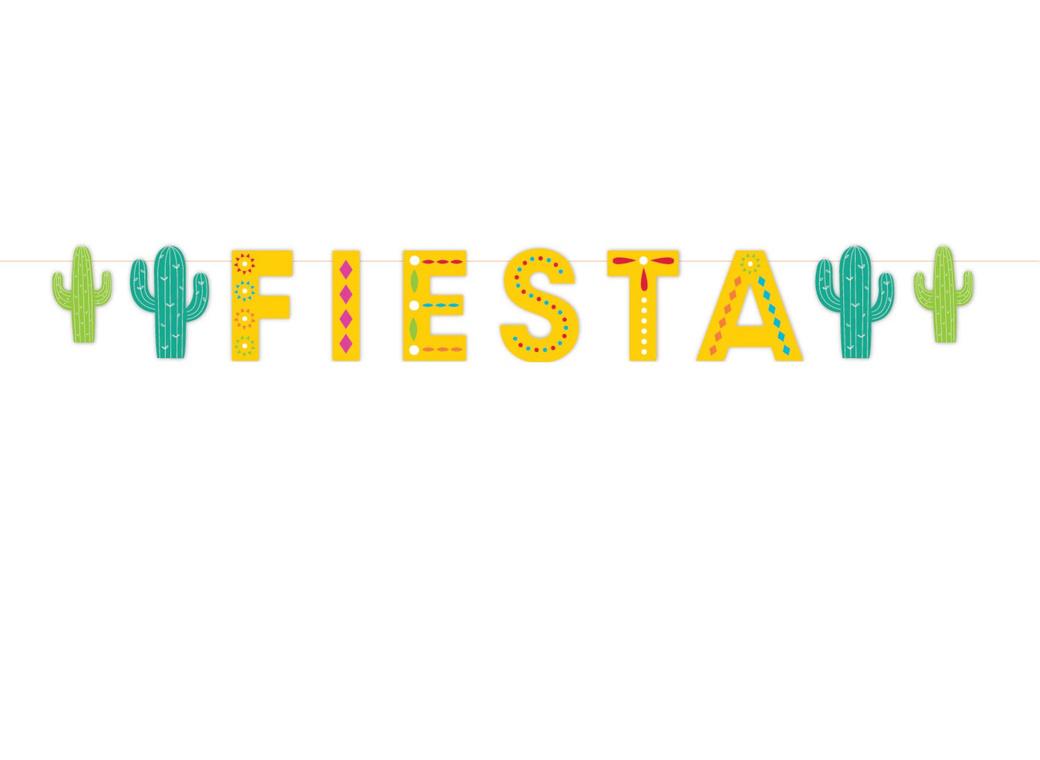 Fiesta Letter Banner – Sweet Pea Parties