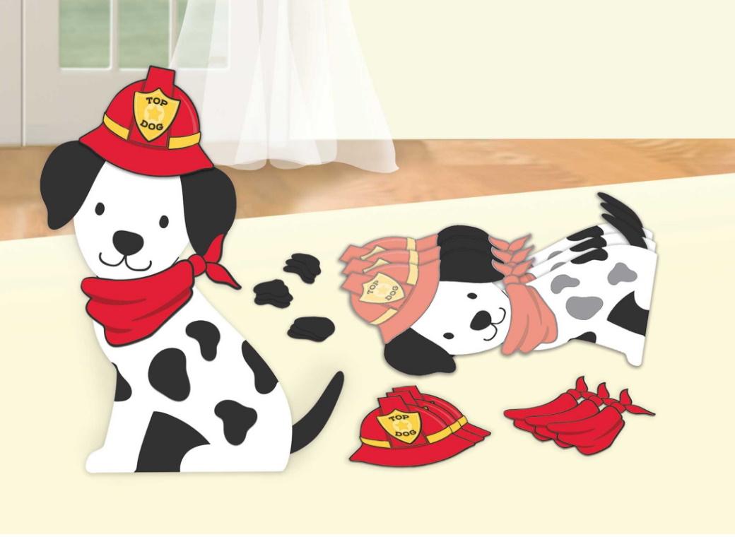 First Responders Fire Dog Craft Kit – Sweet Pea Parties
