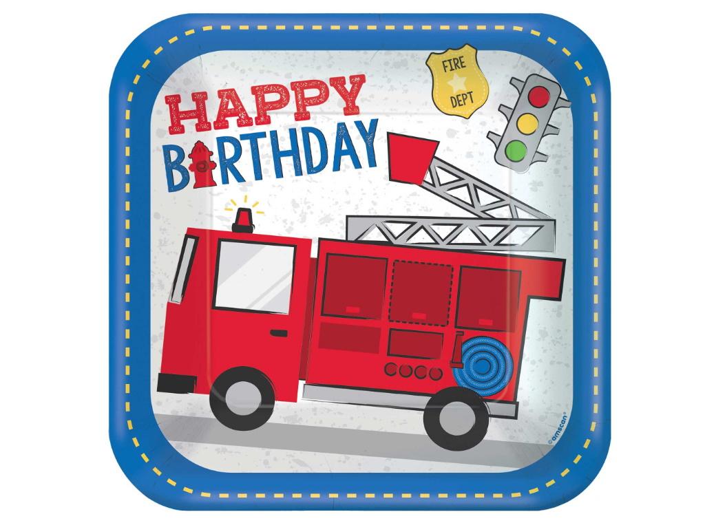 First Responders Dinner Plates 8pk – Sweet Pea Parties