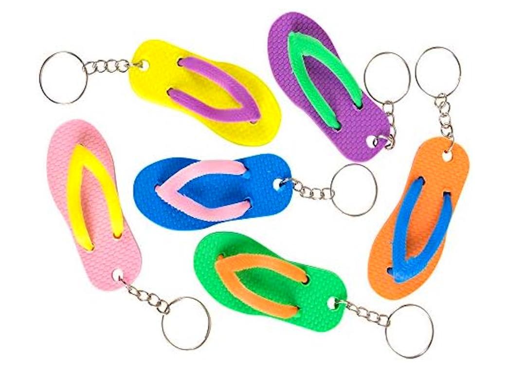 Flip Flop Key Chains 6pk – Sweet Pea Parties