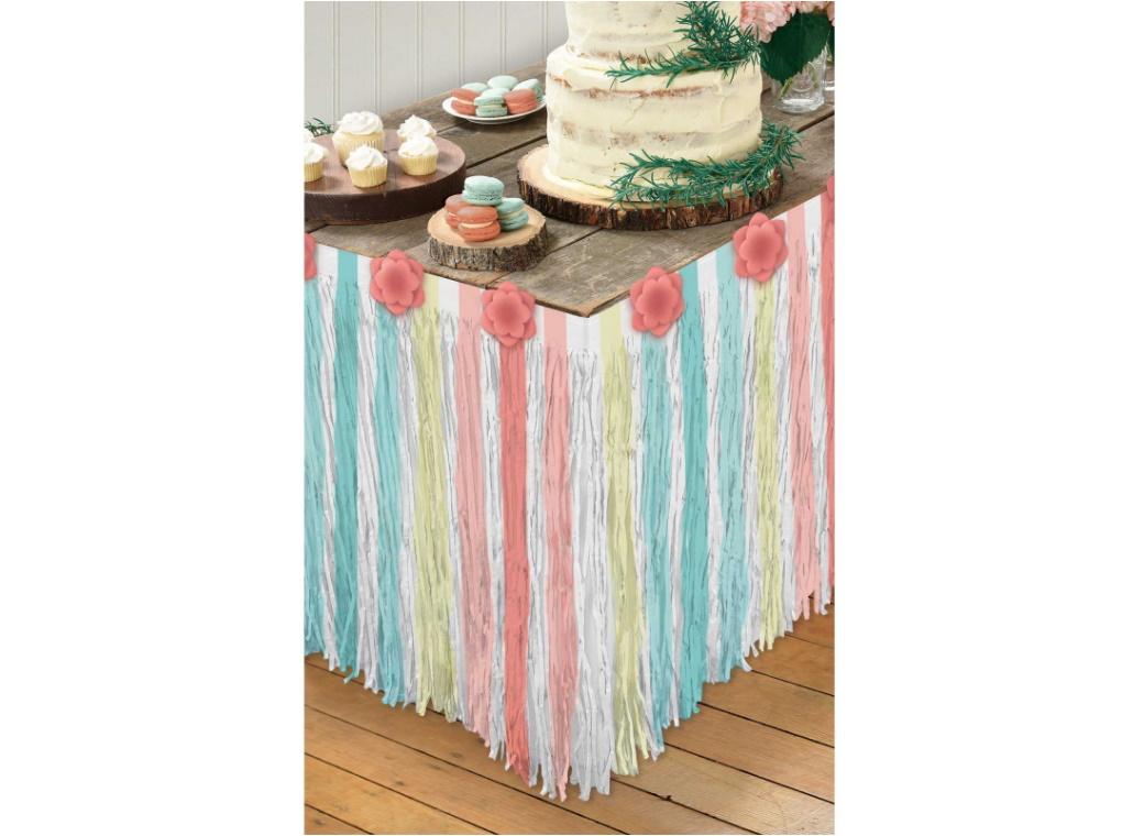 Free Spirit Paper Table Skirt – Sweet Pea Parties
