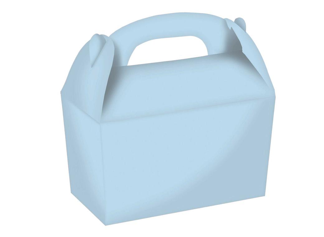 Gable Treat Boxes 4pk - Pastel Blue – Sweet Pea Parties