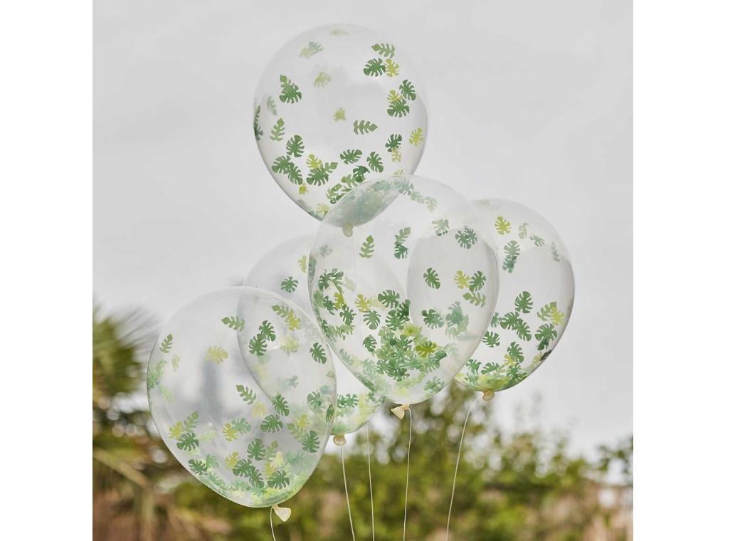 Go Wild Confetti Balloons 5pk – Sweet Pea Parties