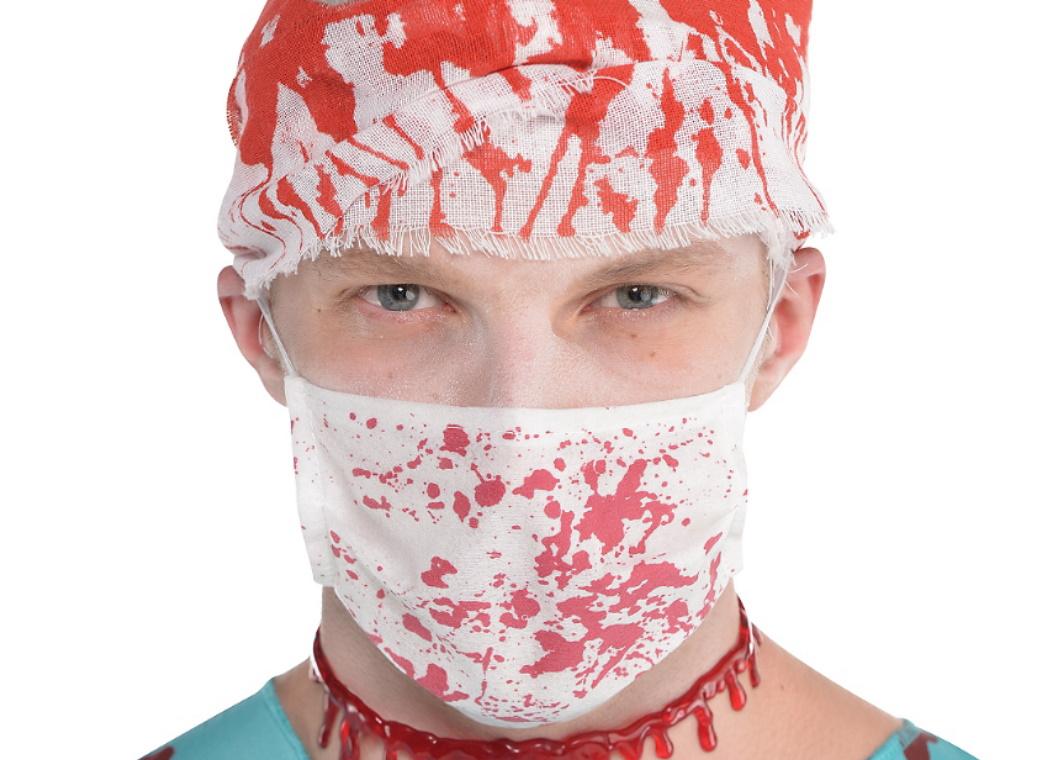 Halloween Bloody Surgeon Mask – Sweet Pea Parties