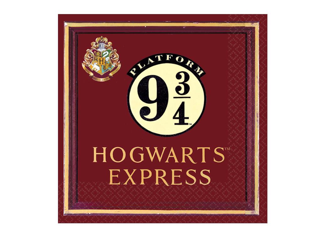 Harry Potter Hogwarts Express Lunch Napkins 16pk – Sweet Pea Parties
